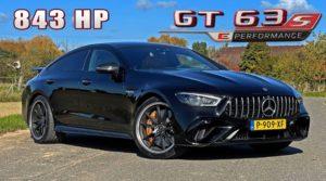 The Mercedes-AMG GT 63 Combines Top Power and Elegance