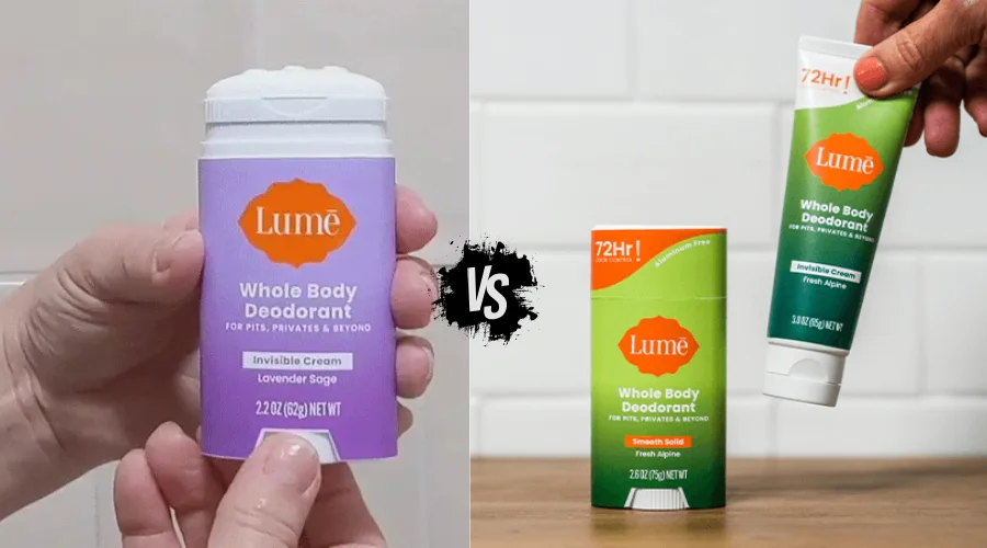 Lume Cream vs Stick: Which Deodorant Formula Works Best for You?