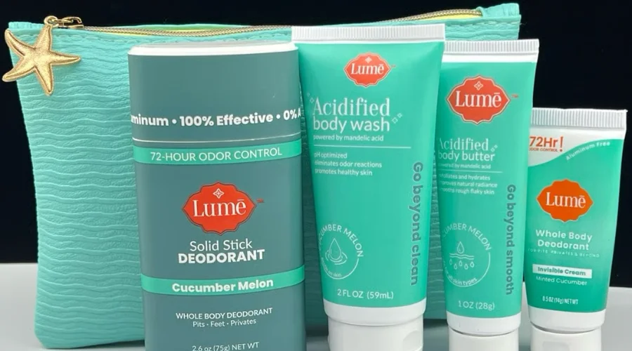 Lume Travel Products: Body Wash for Freshness On-the-Go